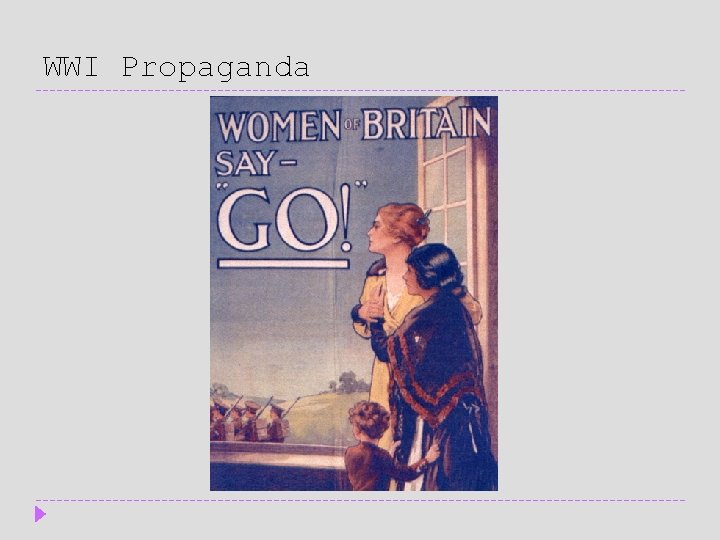 Introduction to Great War Poetry Brainstorming Images Song
