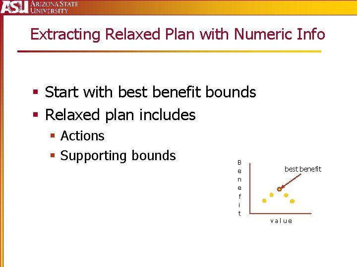 Oversubscription Planning with Numeric Goals J Benton Computer