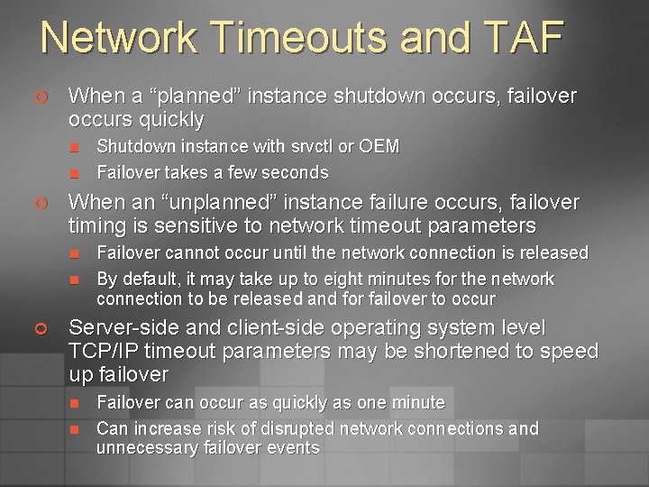 RAC Networking Failover and Load Balancing Setting up