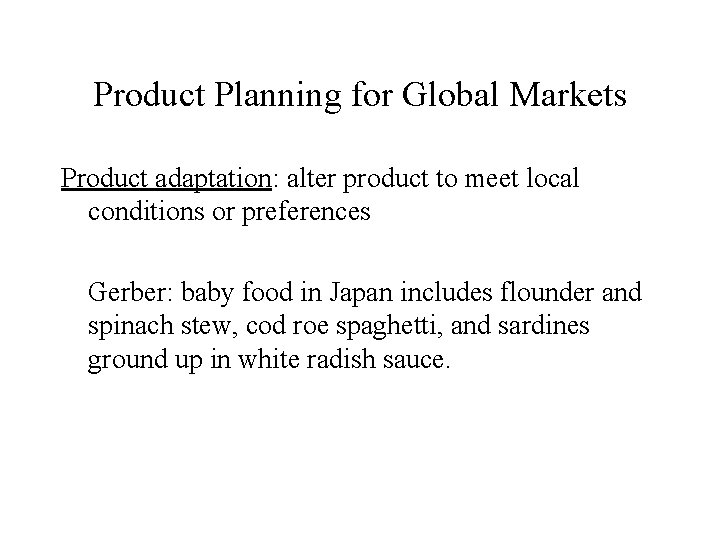 Tapping Into Global Markets Chapter 21 Trends World