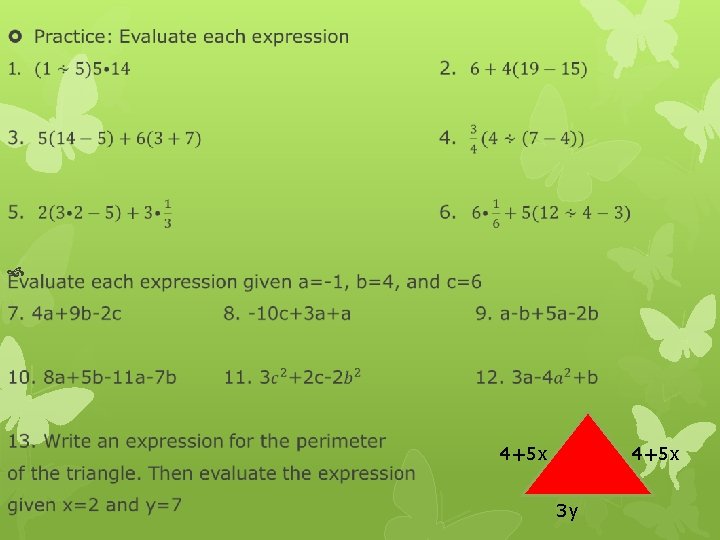 1 1 Variables and Expressions 2 x is