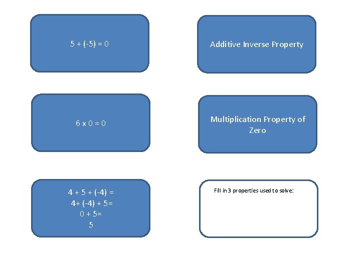 Number Property Matching Game Also used as Interactive