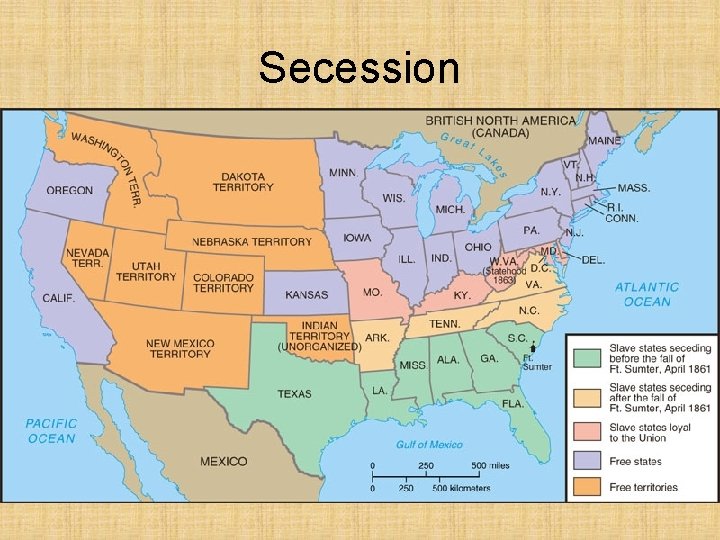 SECESSION AND THE CIVIL WAR BEGINS AdvantagesDisadvantages ...