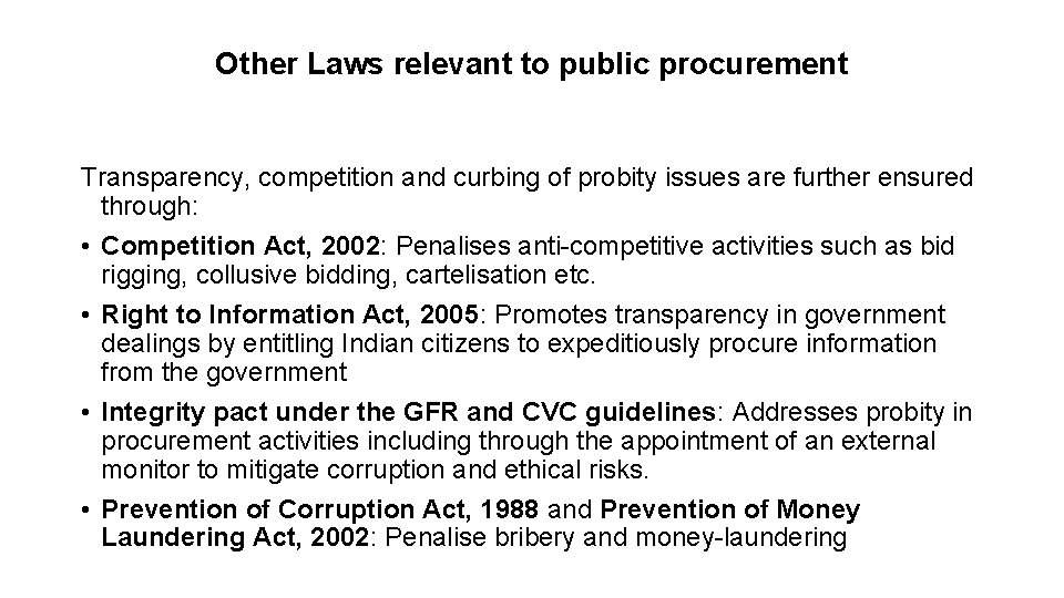 Introduction to Public Procurement by V K Mathur