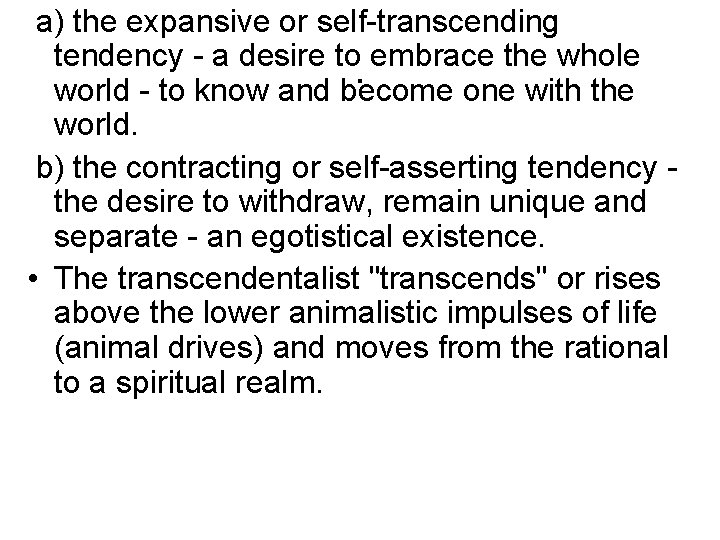 What Is Transcendentalism Basic Features of American Transcendentalism