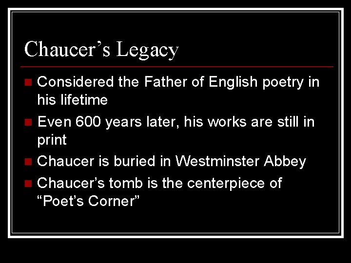 Geoffrey Chaucer Britains First Author Early Years Chaucer
