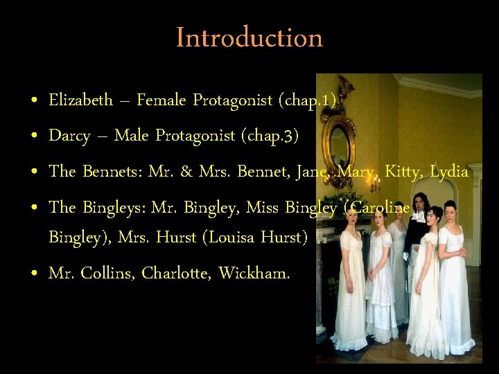 Pride and Prejudice Volume One Report by Julia