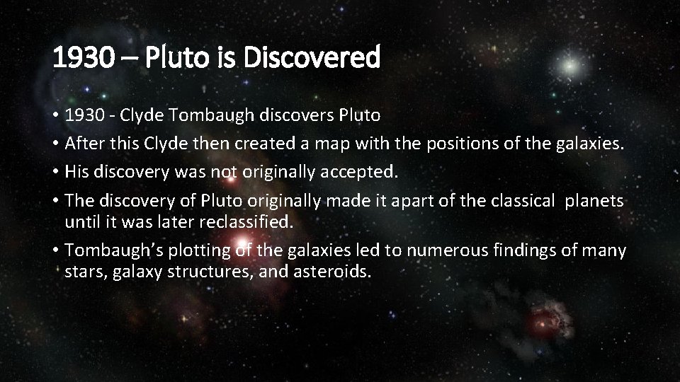 10 Defining Moments in Astronomy By Christina Covey