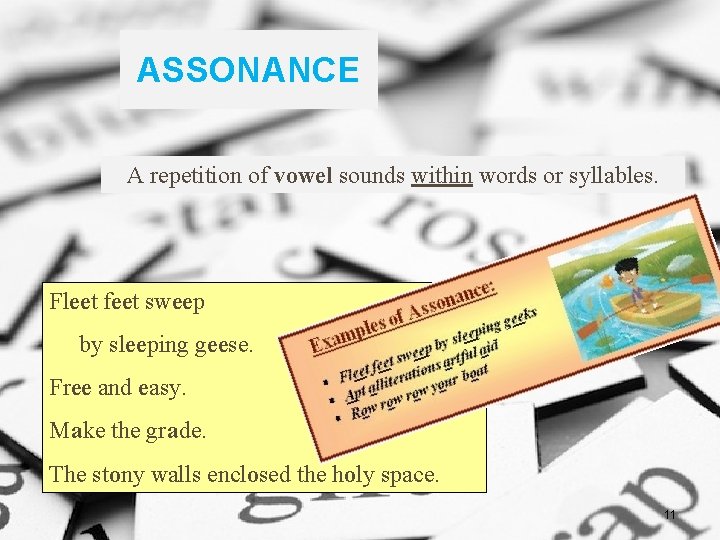 ELEMENTS OF POETRY SOUND DEVICES BT 2013 TAKE