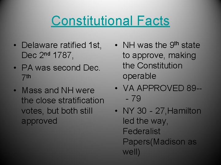 Welcome Back CHAPTER 6 Warm up Take the