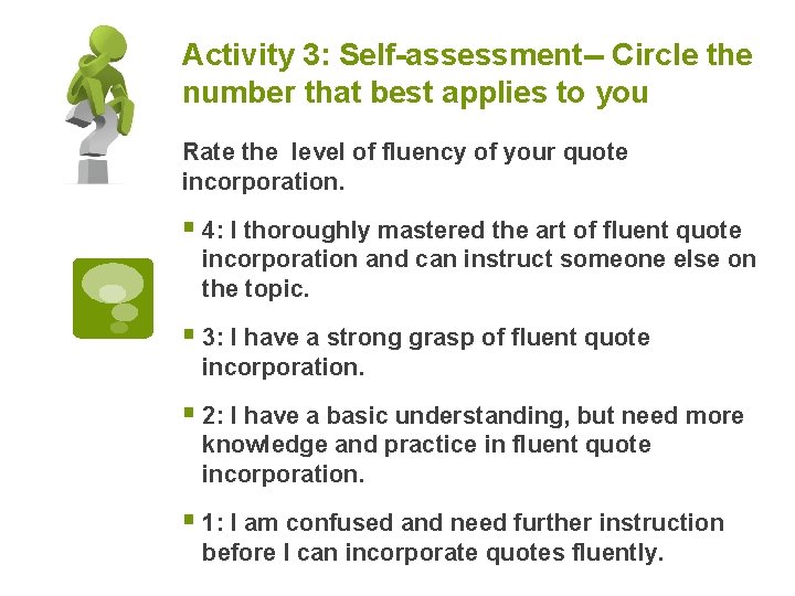 Building Sentence Fluency with the SIX TRAITS Quote