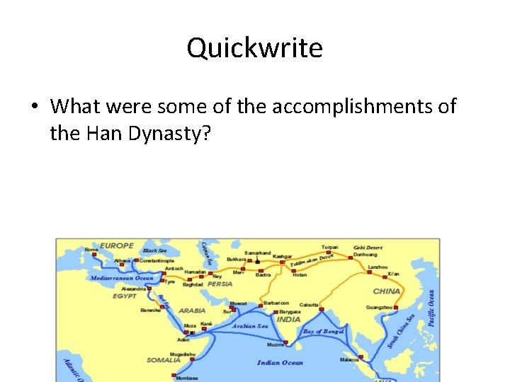 The Han Dynasty Golden Age of China Global