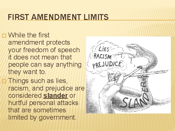Chapter 4 Notes The Bill Of Rights Big
