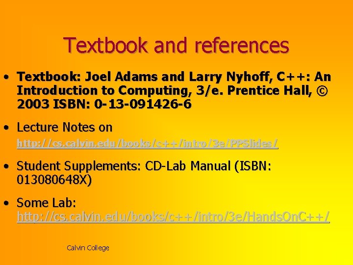 COSC 1557 Introduction to Computing Haibin Zhu Ph
