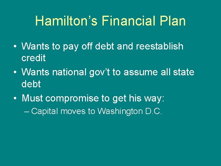 Precedents Set By Washington TwoTerm Limit Title of