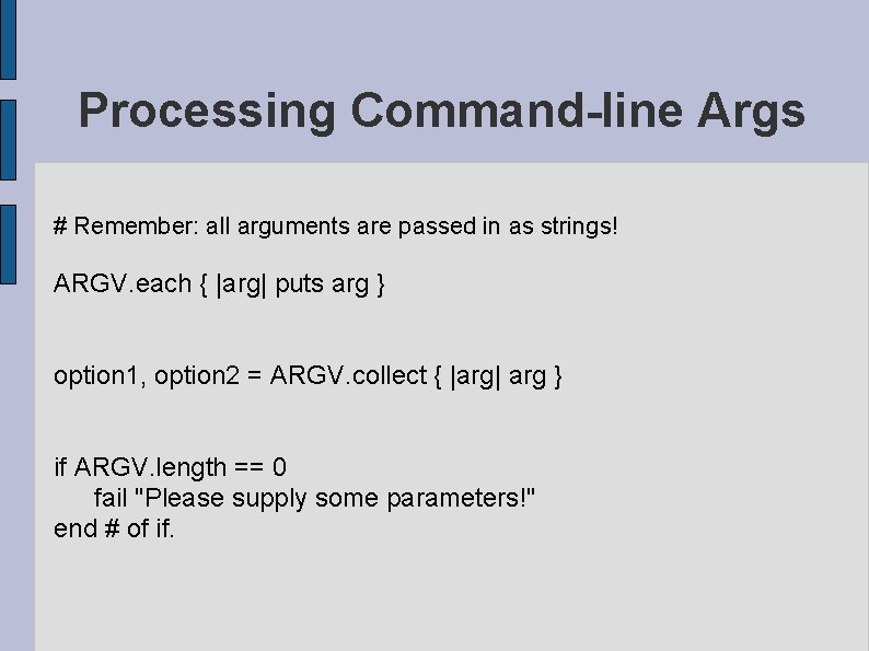 Learning Ruby 14 Grabbag IV the fourth installment
