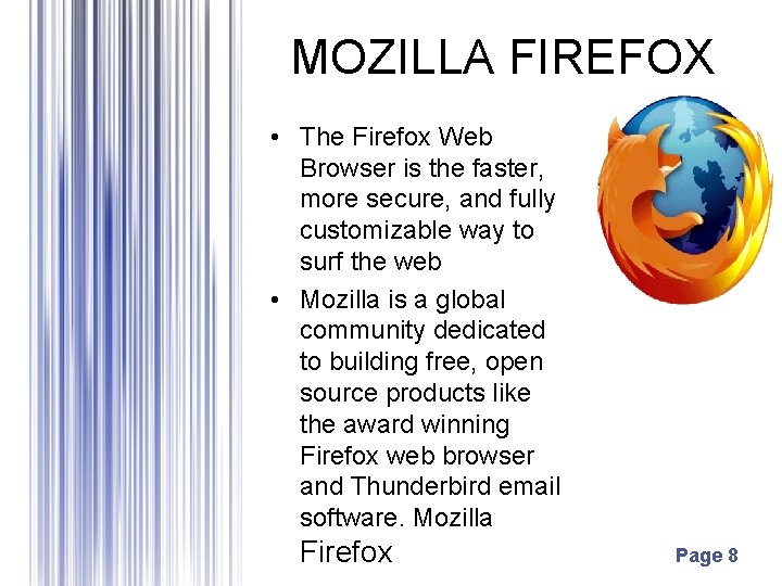 WEB BROWSERS Page 1 INTRODUCTION A Web browser