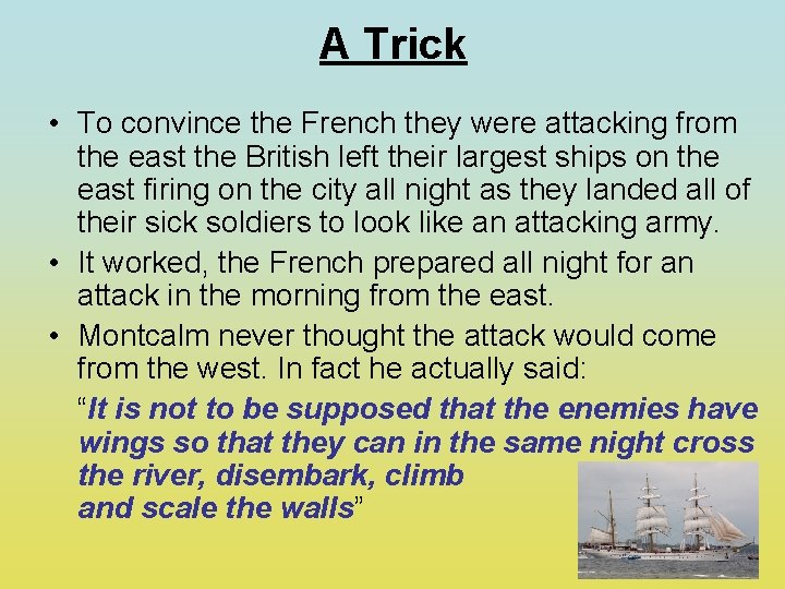 Life in British North America Part A The