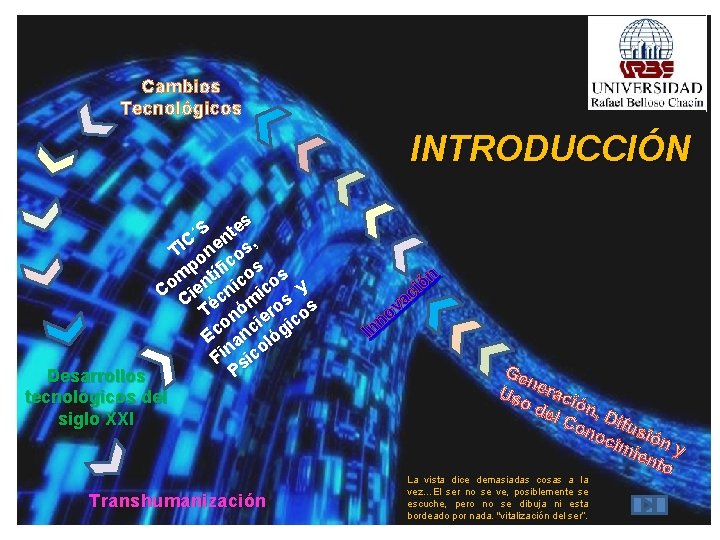 INNOVACION CAMBIOS TECNOLGICOS UNIDAD VI TENDENCIAS EN NUEVOS