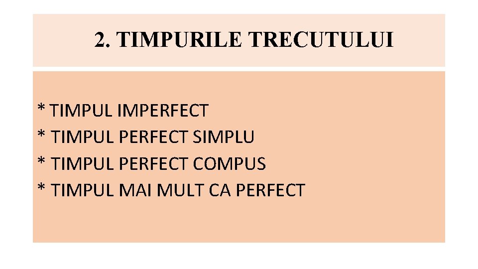 VERBUL CLASA a Va PROF STAICU MIHAELACARMEN COALA