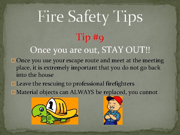 Fire Safety Month October 2018 Fire Safety Tips