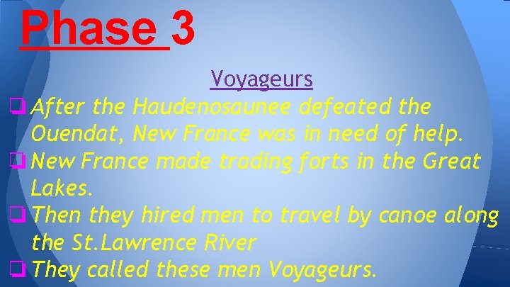 Phases of the Fur Trade By Mahab Calvin