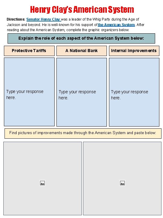 Period 4 Interactive Notebook 1800 1848 Points 120