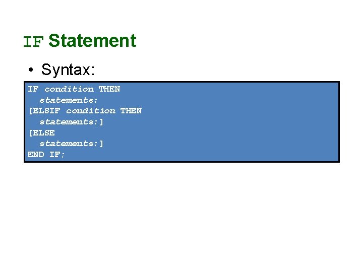 Database Management Systems 2 Lesson 6 Writing Control