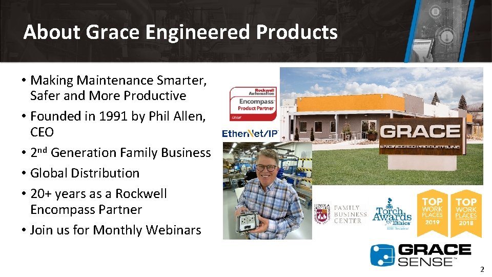 About Grace Engineered Products Making Maintenance Smarter Safer