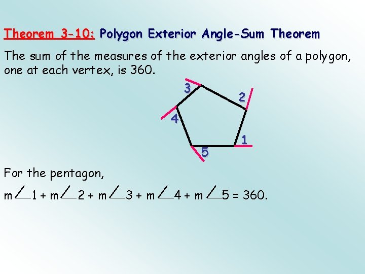 Chapter 3 Lesson 4 Objective To classify polygons