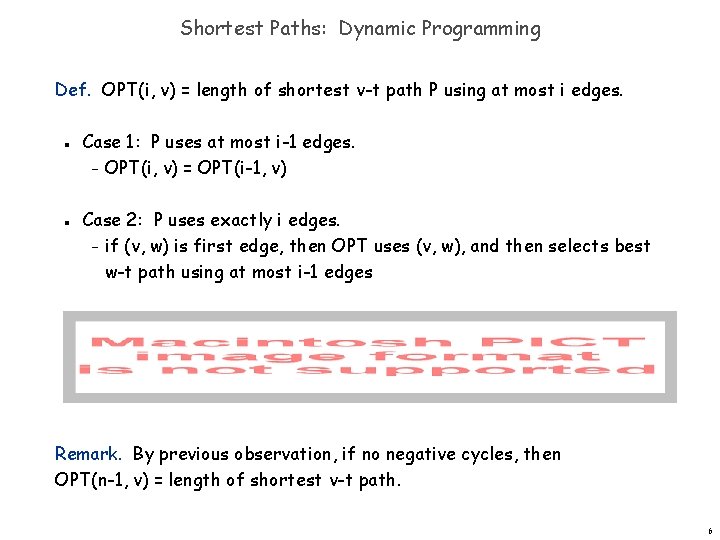 Chapter 6 Dynamic Programming Slides by Kevin Wayne