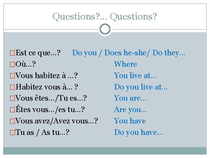 Lesson Plan Vocabulary Introduction Power Point Handout Outline