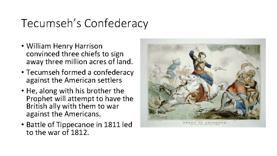 War of 1812 Agenda 1 Bell Ringer What
