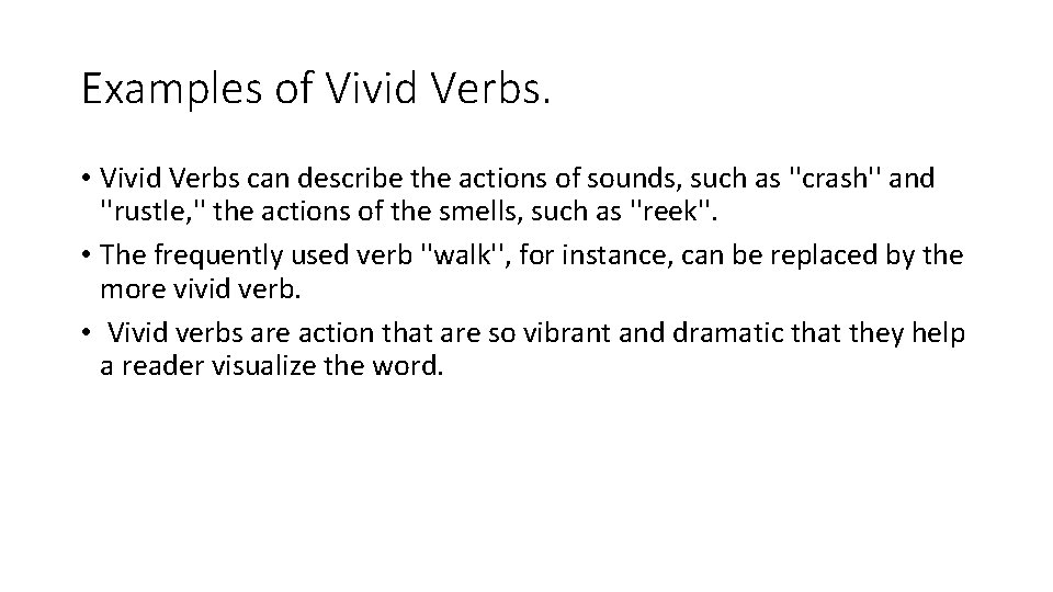 Vivid Verbs By Kimberly Maria and Stevie What