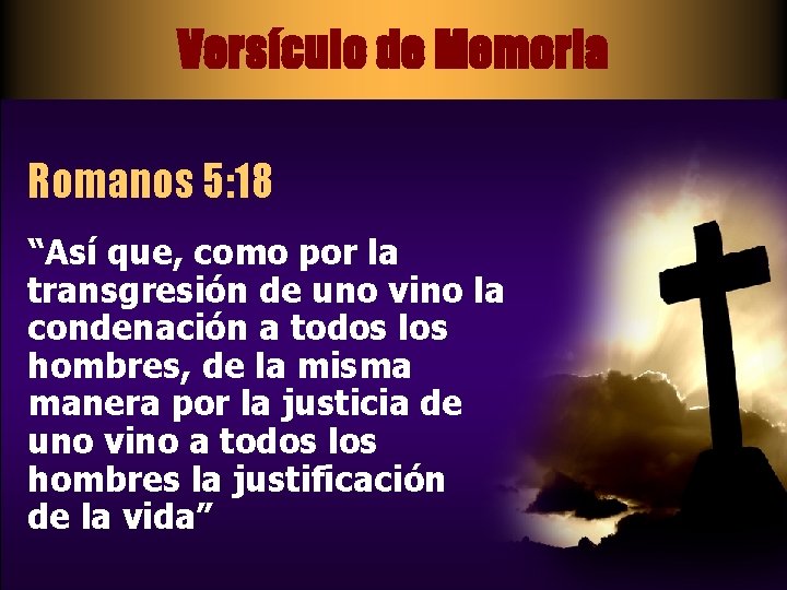 El PECADO Leccin de la Escuela Sabtica Presentacin