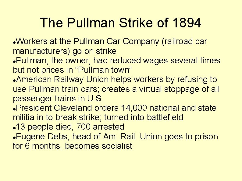 A Brief History of Labor in the U