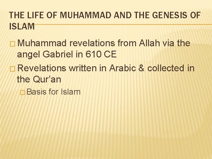 THE FIRST GLOBAL CIVILIZATION THE RISE SPREAD OF