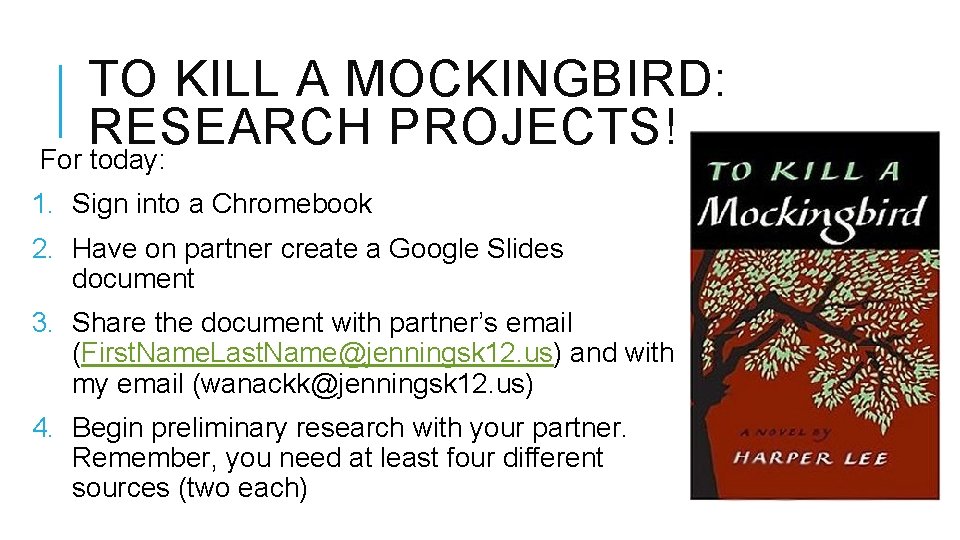 TAKING NOTES Today were going to begin our