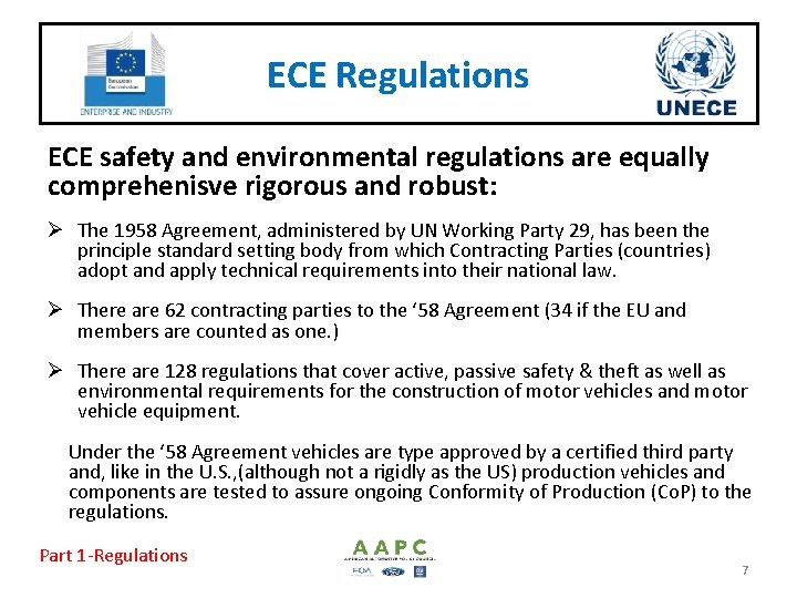 Acceptance of Both U S EUUN ECE Certified