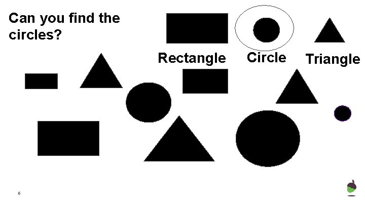 Numeracy Shape and Sorting Building Understanding Lesson 1
