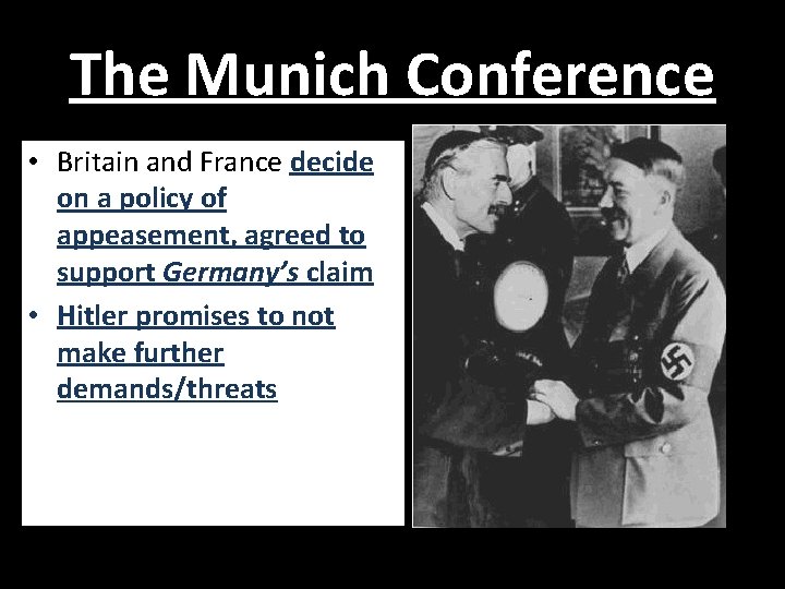 Warm Up Objective Examine the events leading up