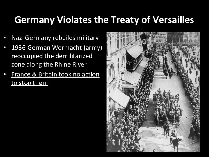 Warm Up Objective Examine the events leading up