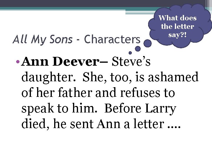 All My Sons Arthur Miller Arthur Miller Born