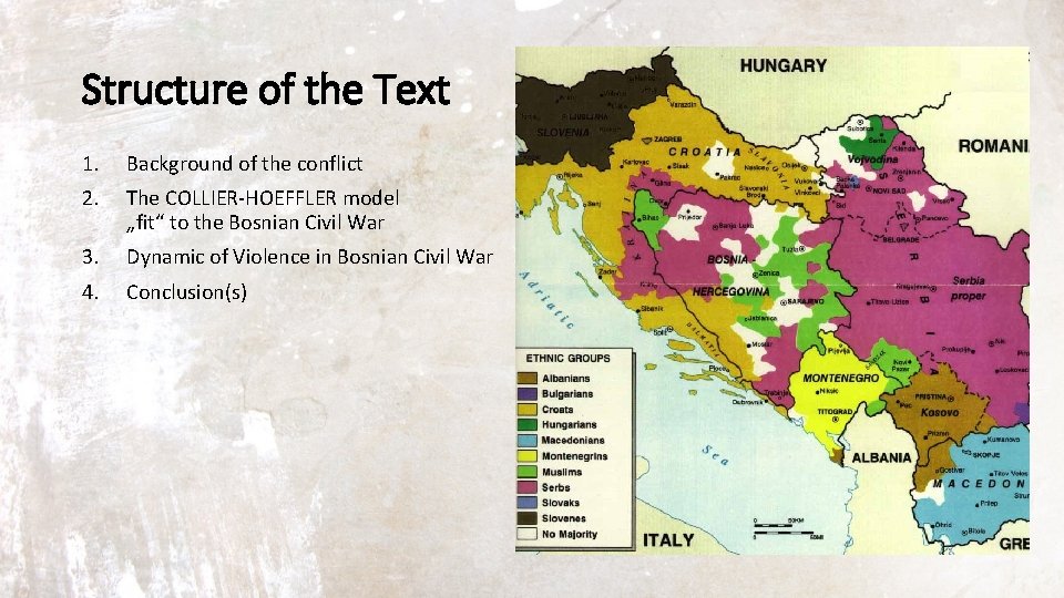 BOSNIAS CIVIL WAR ORIGINS AND VIOLENCE DYNAMICS by