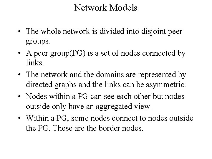 Topology Aggregation and Routing in BandwidthDelay Sensitive Networks
