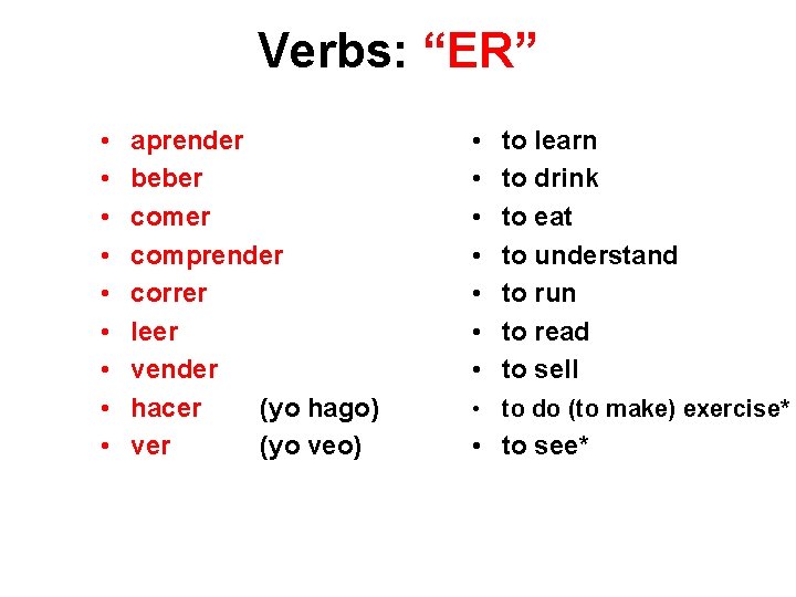 Review Level 1 A Para Empezar Subject Pronouns