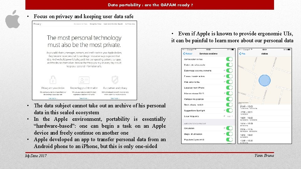 Data portability Are the GAFAM ready Yann Bruna
