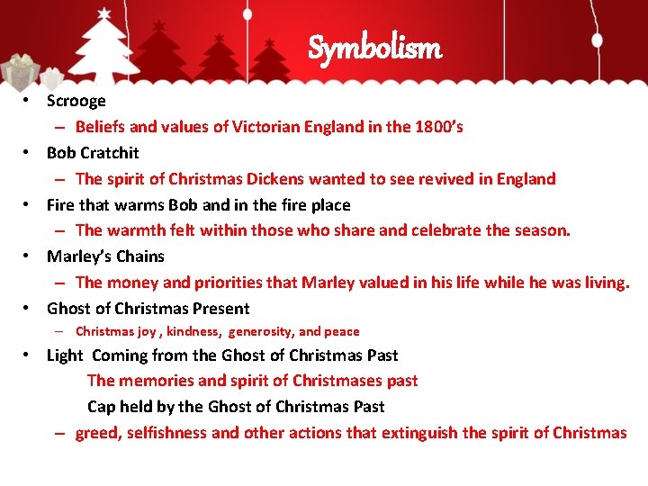 Charles Dickens A Christmas Carol Symbolism Scrooge Beliefs