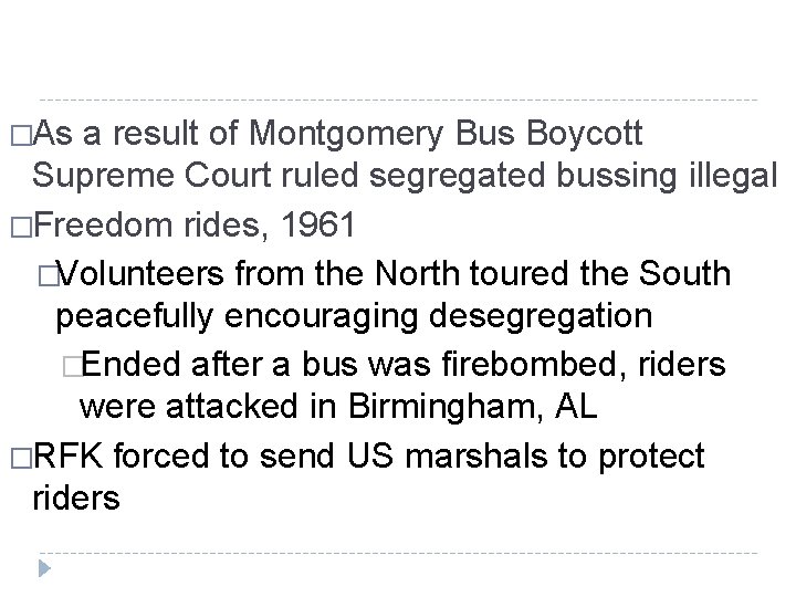 Birth of the Modern Civil Rights Movement Unit