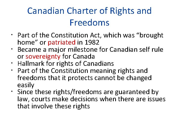 Chapter 12 What is Citizenship Rights and Responsibilities